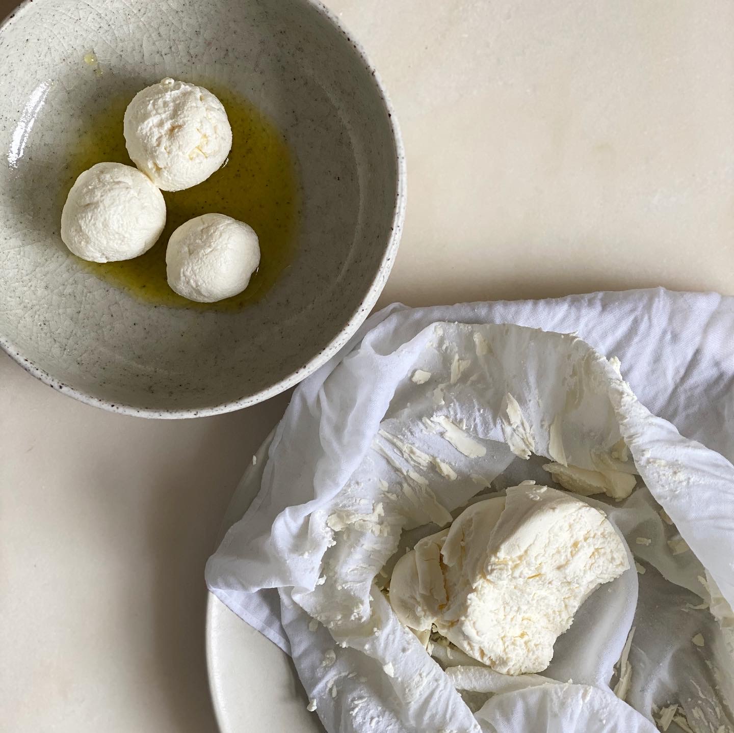 Rezept für Labneh Makbus - Mrs T